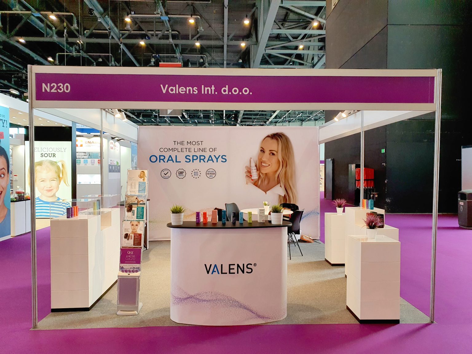 Oral-sprays.com - Vitafoods 2022 - Valens Int. d.o.o.